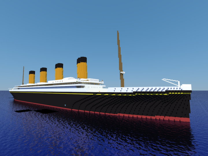 RMS Olympic refit. (on progress) Minecraft Map