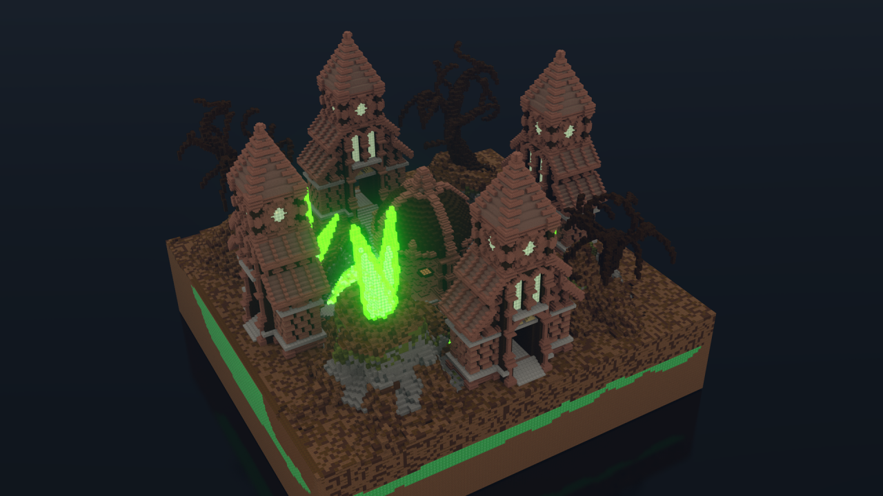 Small Factions Spawn Minecraft Map