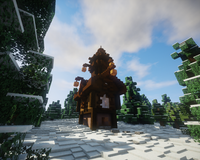 House in the woods Minecraft Map