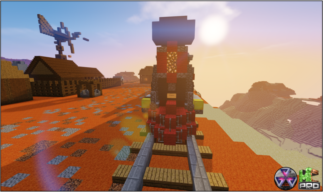 Modular Train Set Minecraft Map