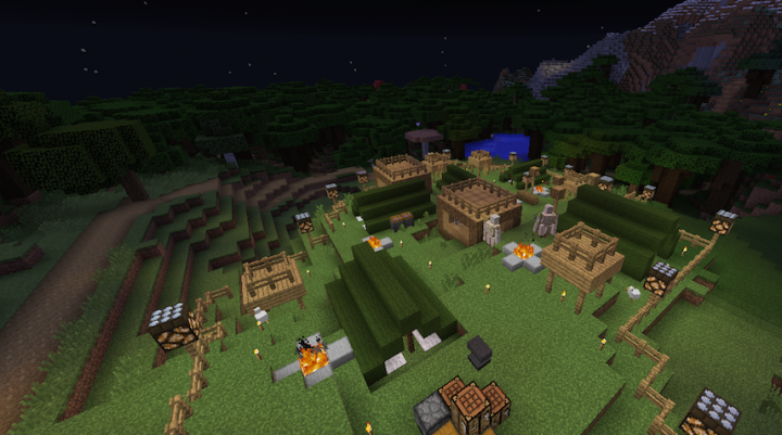 Bri-Craft: Refugee Camp Minecraft Map