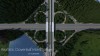 Realistic Cloverleaf Interchange - Republic of Union Islands Minecraft Map