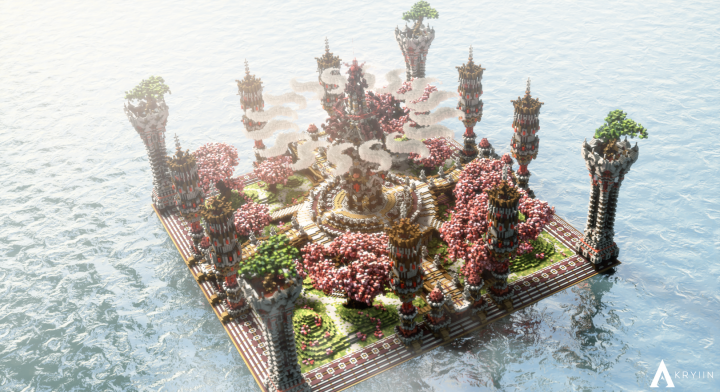 Builds of February Minecraft Map