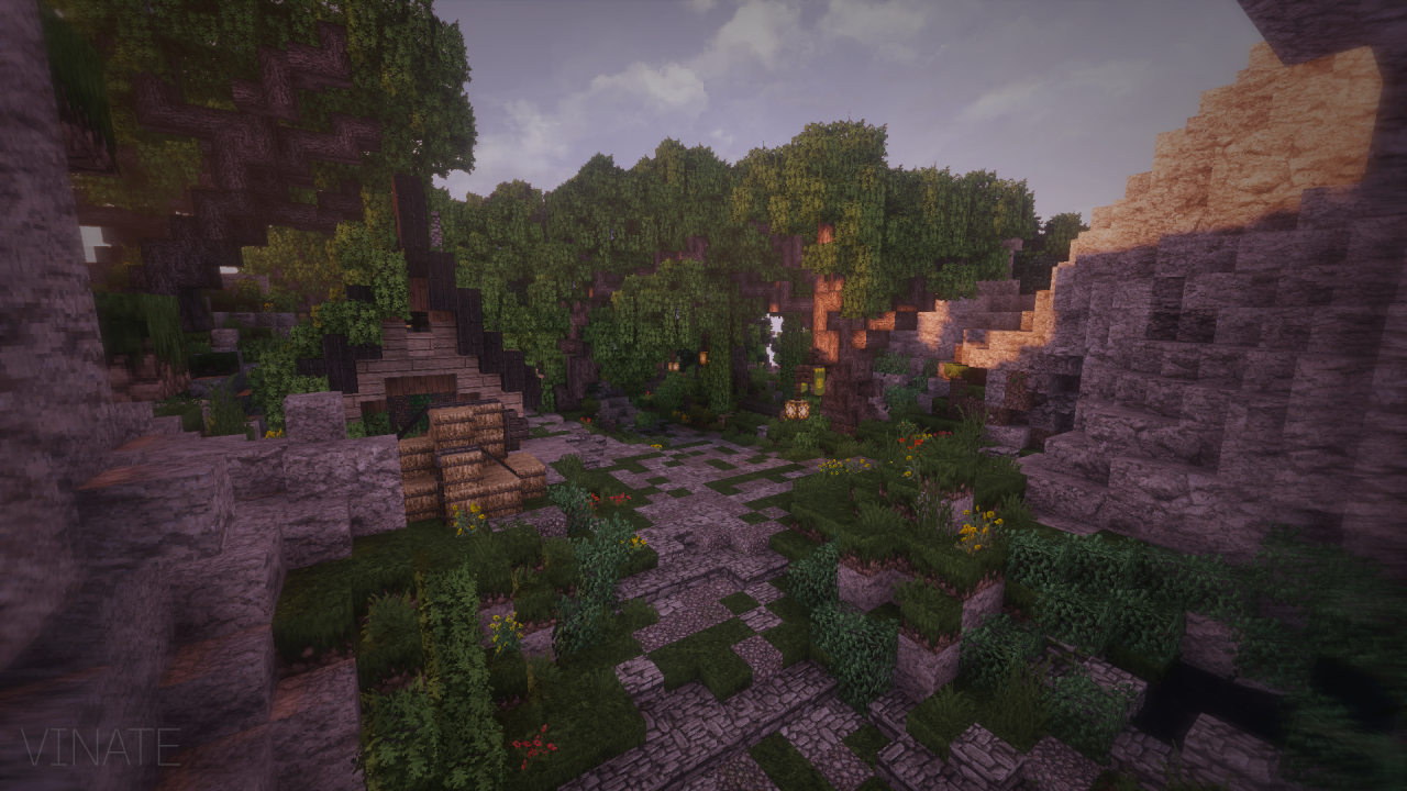 Elven Village Minecraft Map