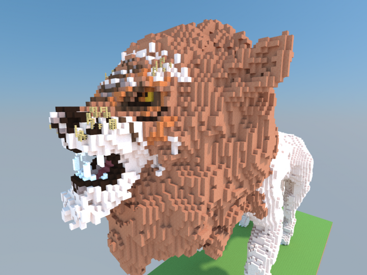 Lion organic Minecraft Map