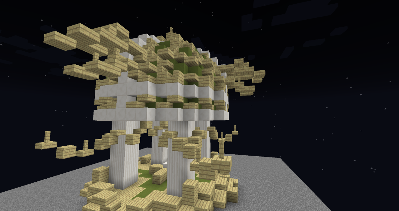 Small Birch Dome Spawn Minecraft Map