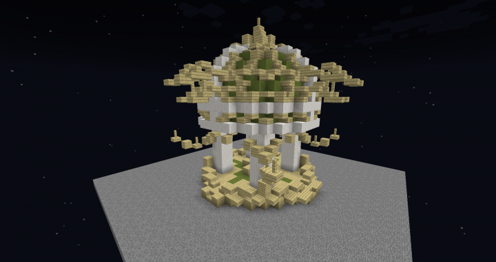 Small Birch Dome Spawn Minecraft Map