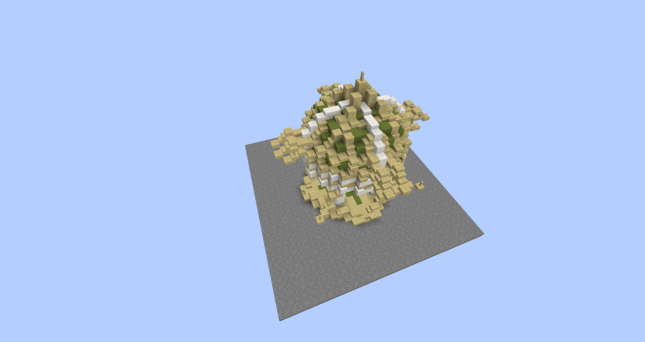 Small Birch Dome Spawn Minecraft Map