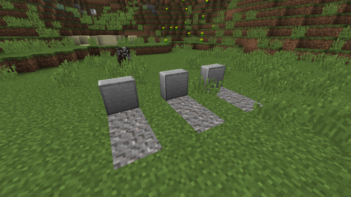 1112 Vertical Slabs Minecraft Mod