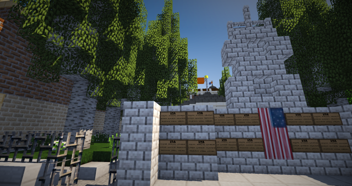 Memorial & Union Park | Greenfield Minecraft Map
