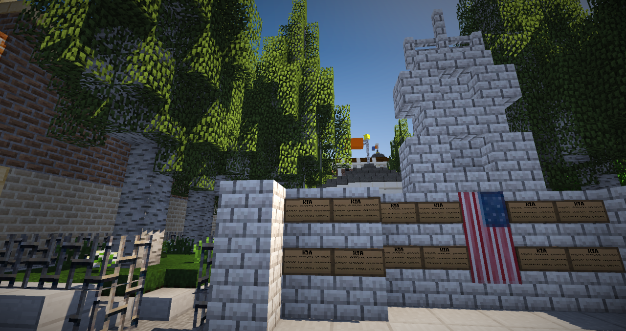 Memorial & Union Park | Greenfield Minecraft Map