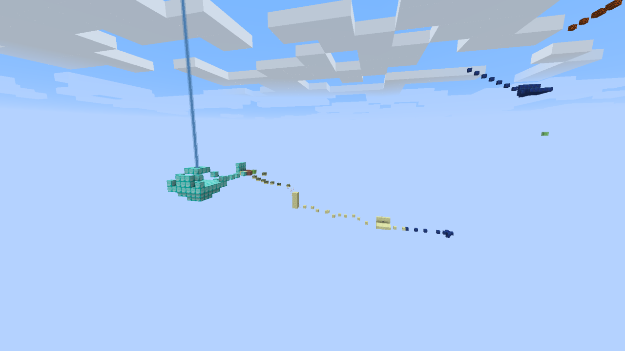 Five Themed Parkour Minecraft Map