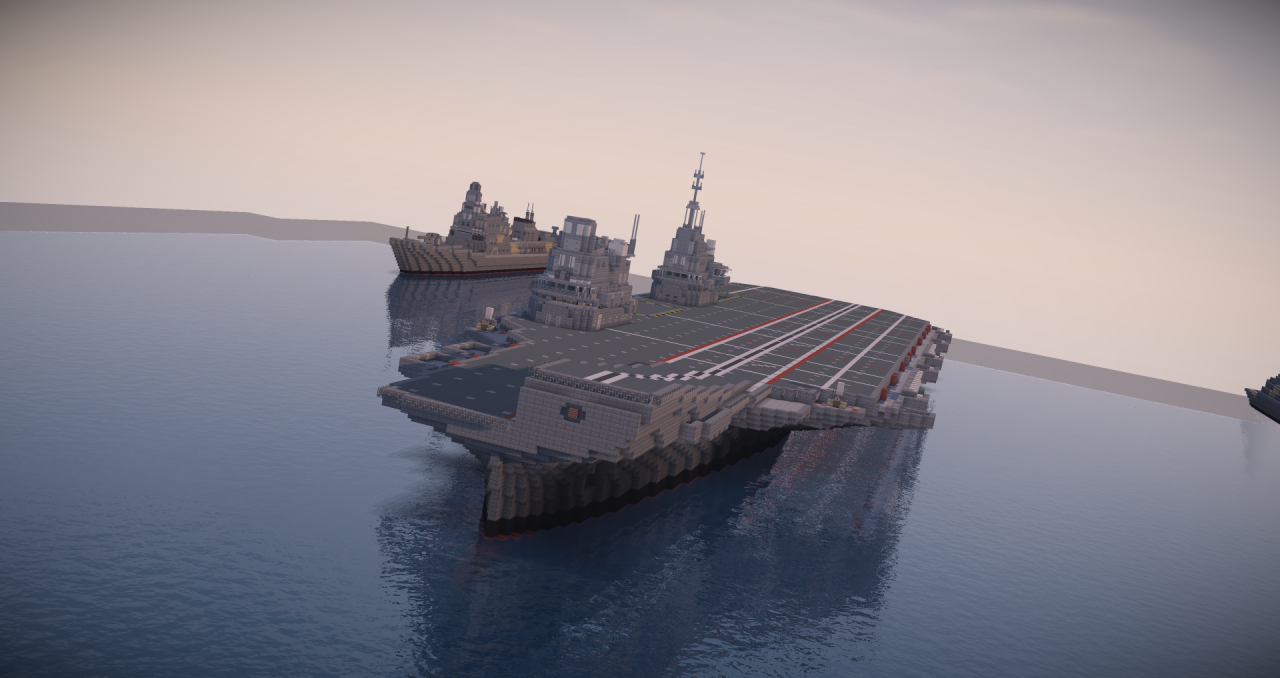 HMS Queen Elizabeth Minecraft Map