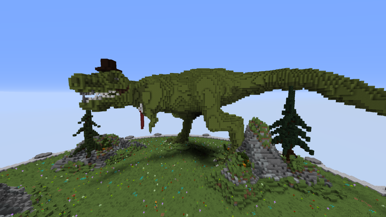 The Dino Gentleman Minecraft Map