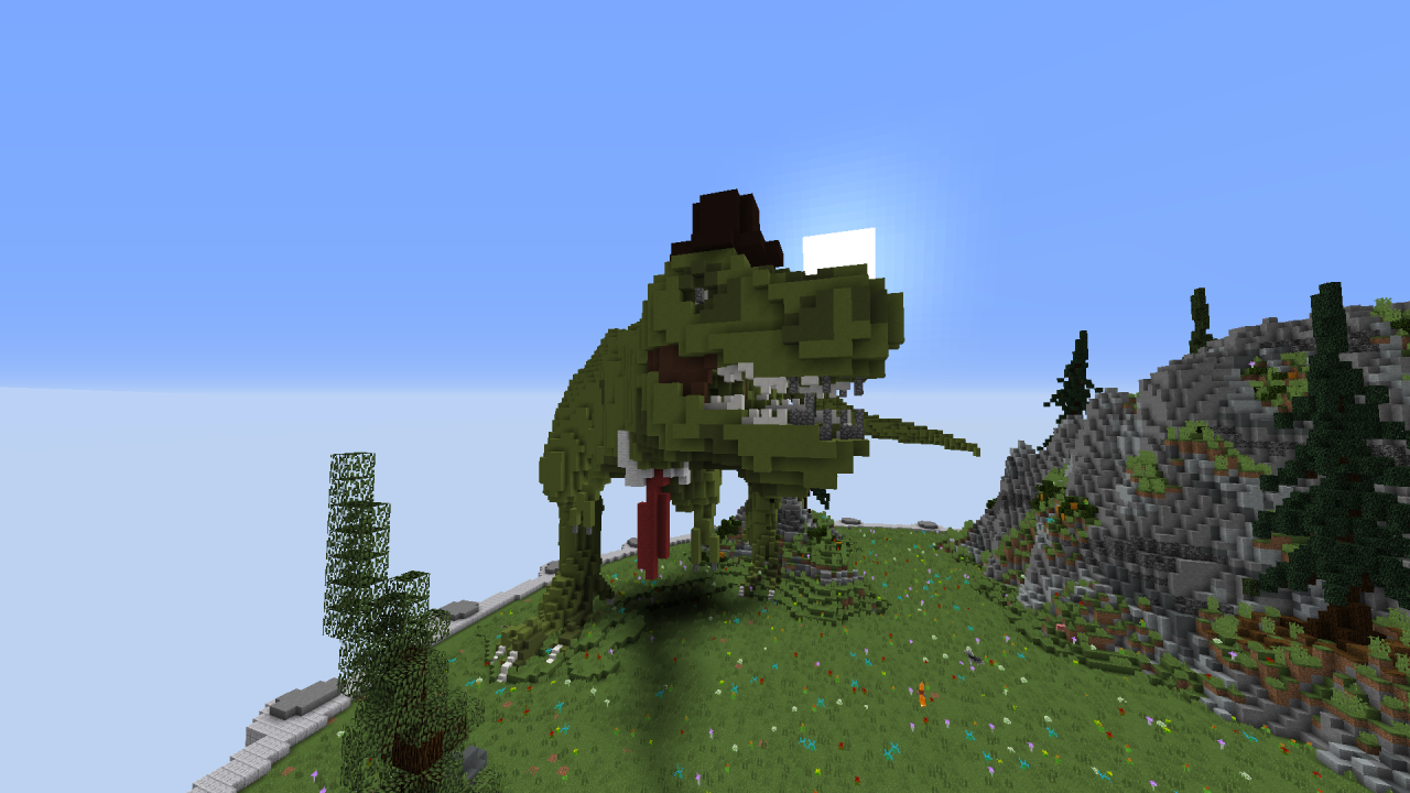 The Dino Gentleman Minecraft Map