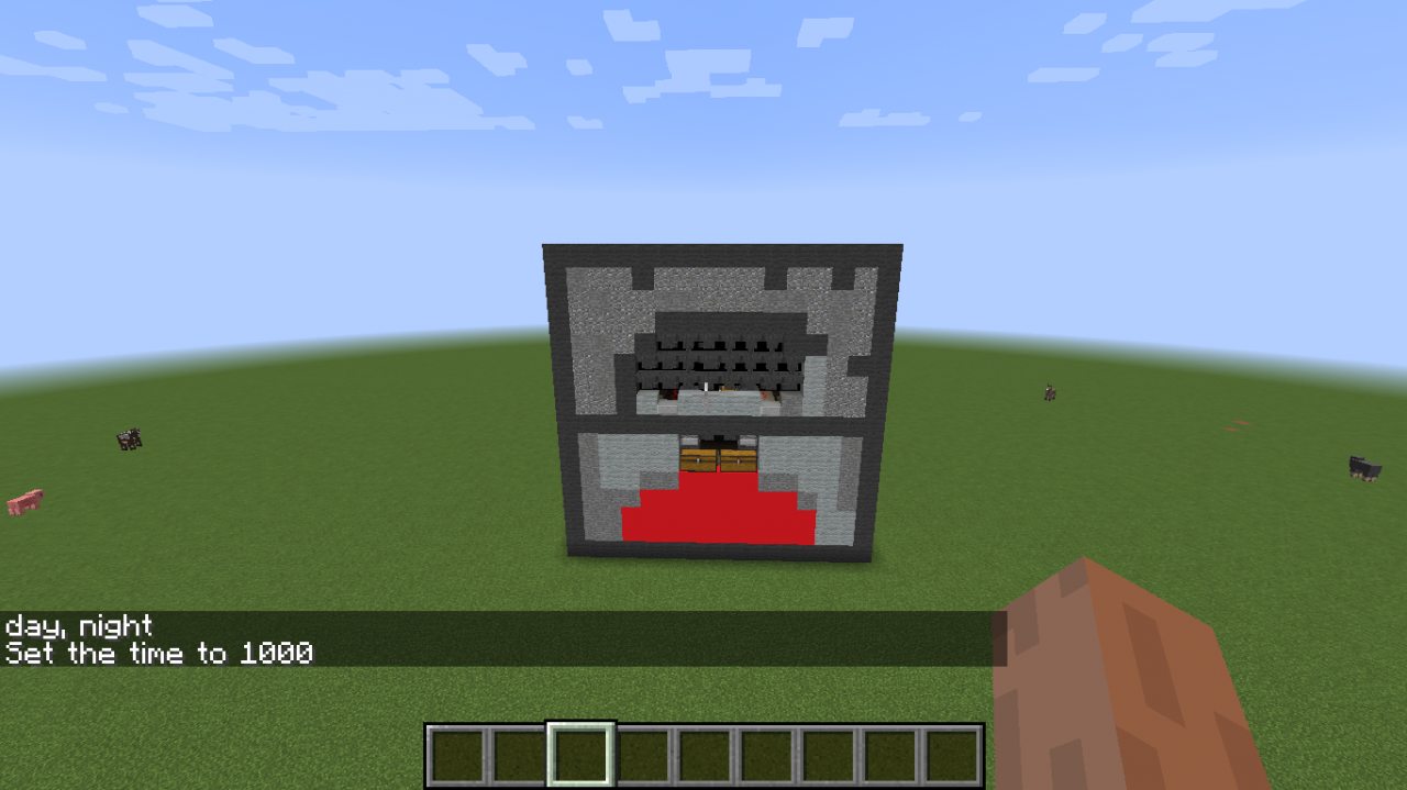 Megablock:MInecraft giant furnace Minecraft Map