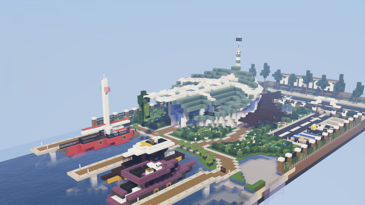 Ocean Drive - La Marina Minecraft Map