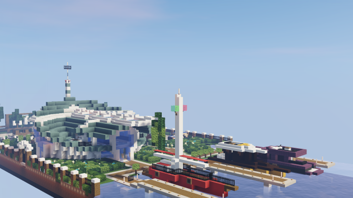 Ocean Drive - La Marina Minecraft Map