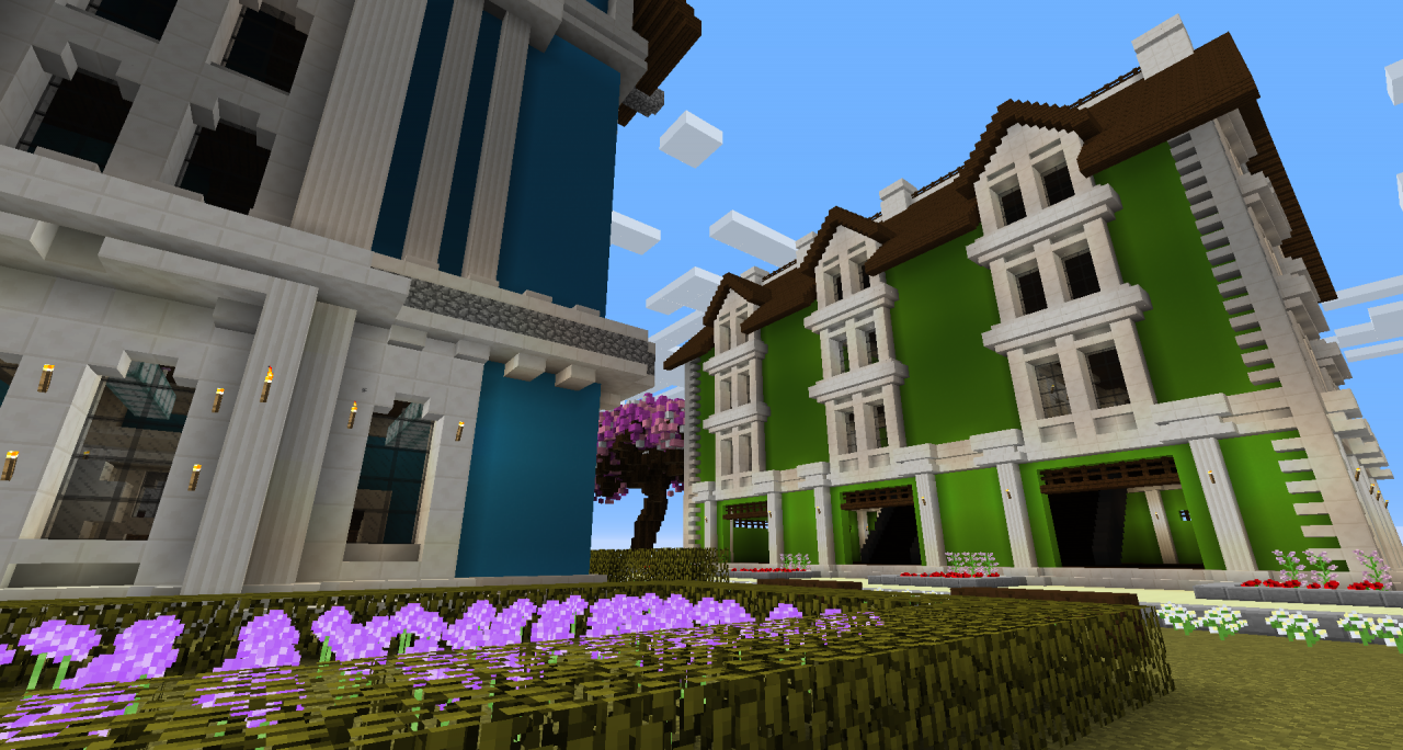 Upper Plaza Minecraft Map