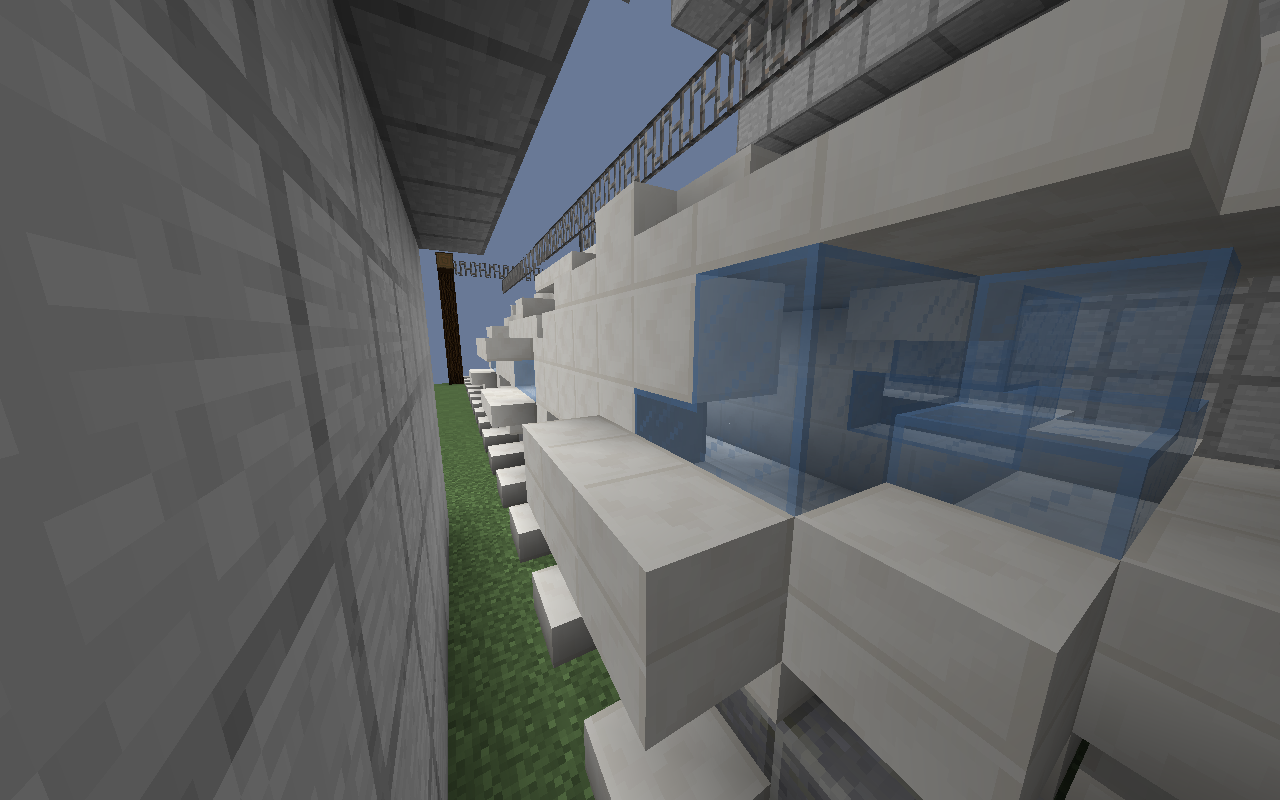 Modern Train (Little Model) Minecraft Map