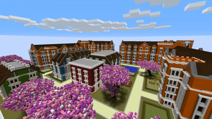 Upper Plaza Minecraft Map
