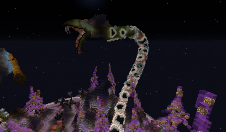 Galactic Chimera. Minecraft Map