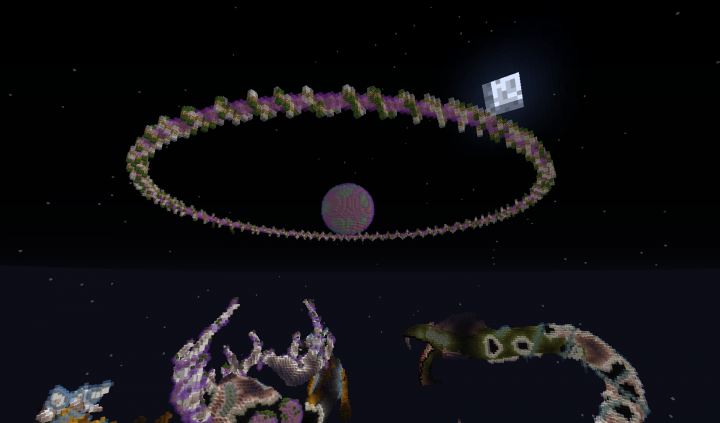 Galactic Chimera. Minecraft Map