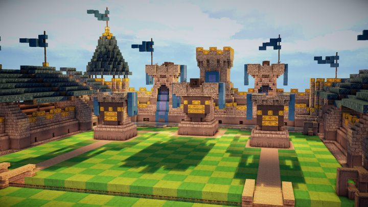 Clash Royale - Arene Royale Minecraft Map