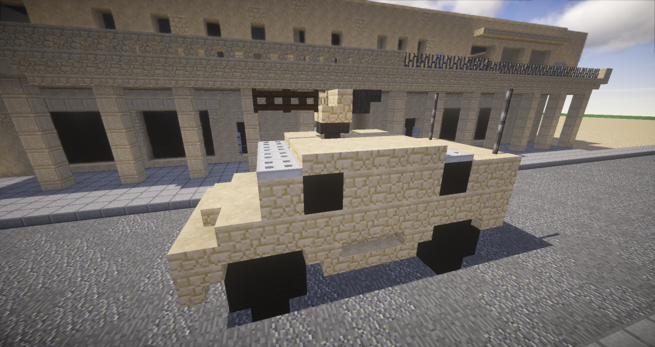 Nexter Aravis Armoured Vehicle Minecraft Map