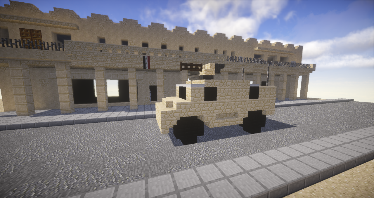 Nexter Aravis Armoured Vehicle Minecraft Map