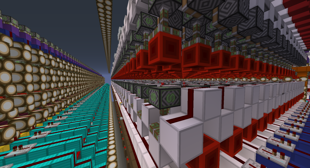 16KB HDD with filesystem detection and inner blocks of memory Minecraft Map