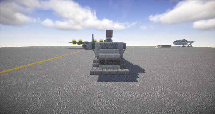 Nexter Caesar Artillery (Self Propelled Howitzer) Minecraft Map