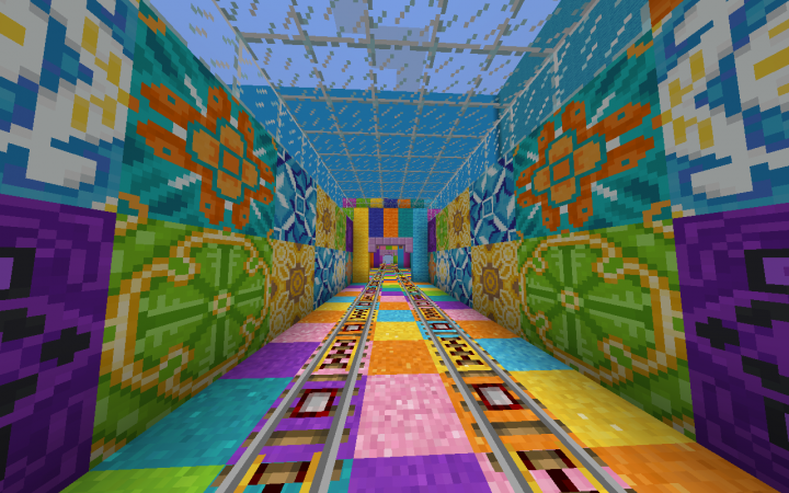 Minecraft 1.12 the colourful update Minecraft Map