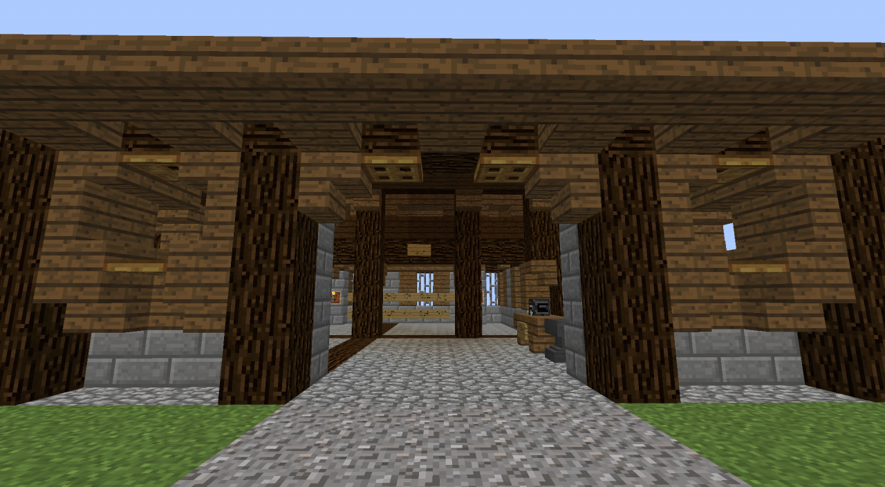 Stable area. Minecraft Map
