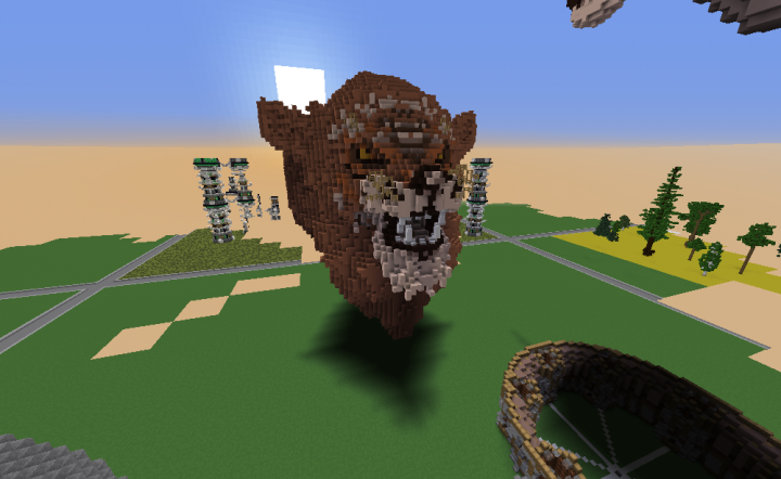 Lion organic Minecraft Map