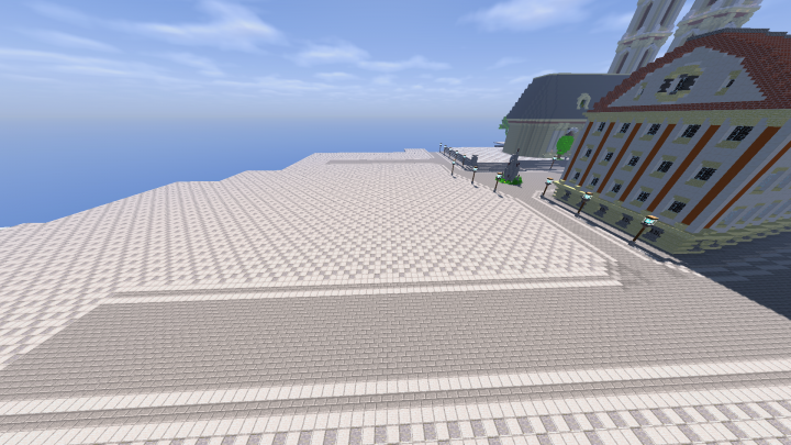 Baroque style server spawn Minecraft Map