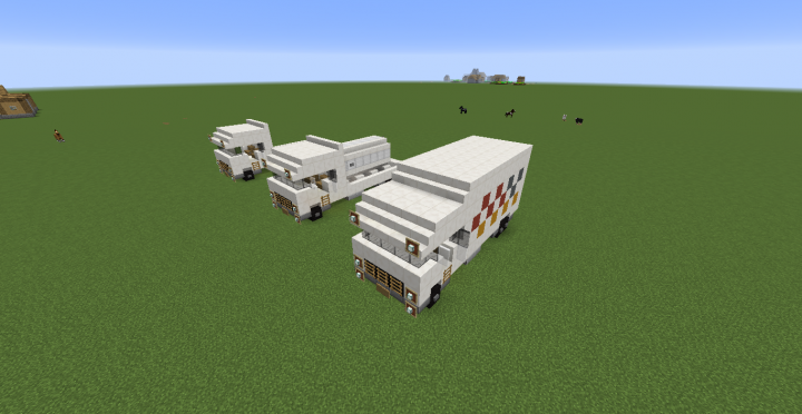Box and Ton Trucks Minecraft Map