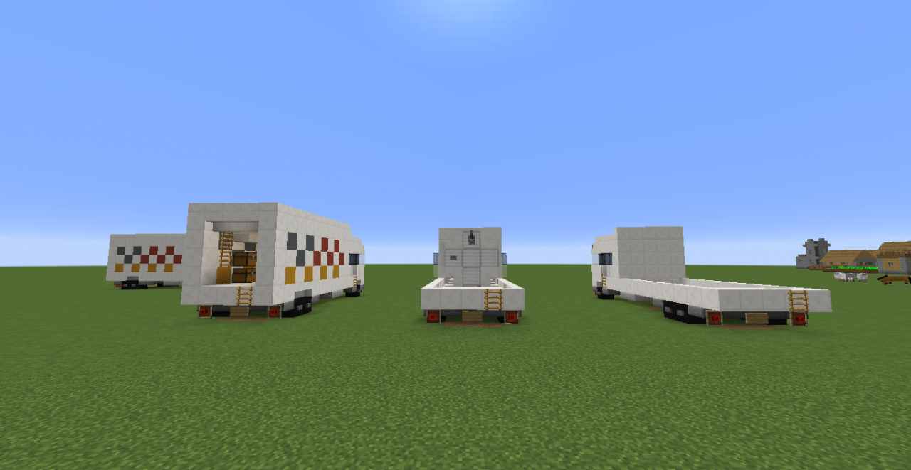 Box and Ton Trucks Minecraft Map