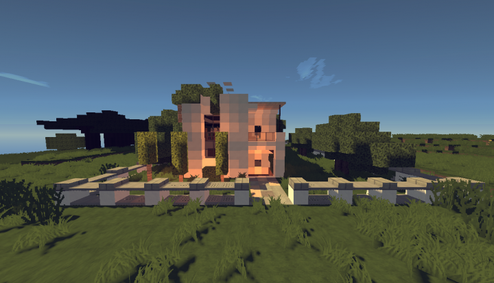Modern House [12x12] [#1] Minecraft Map