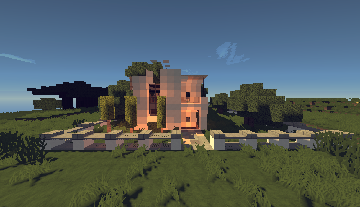 Modern House [12x12] [#1] Minecraft Map