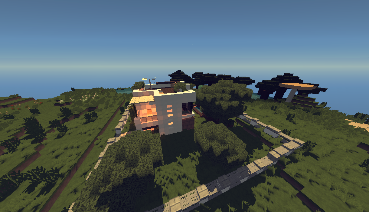 Modern House [12x12] [#1] Minecraft Map