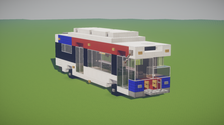 New Flyer D40 LF Transit Bus Minecraft Map