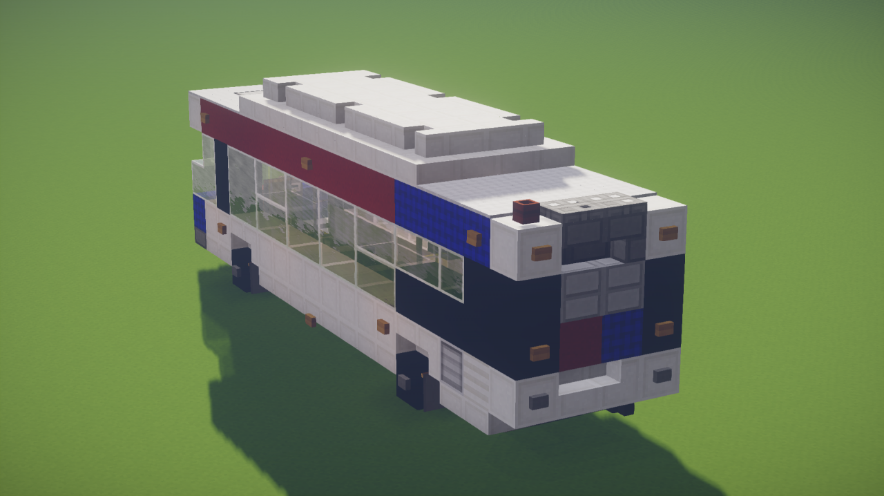 New Flyer D40 LF Transit Bus Minecraft Map