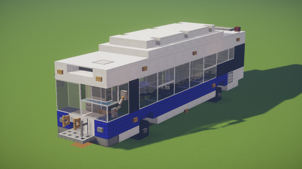 New Flyer D40 LF Transit Bus Minecraft Map