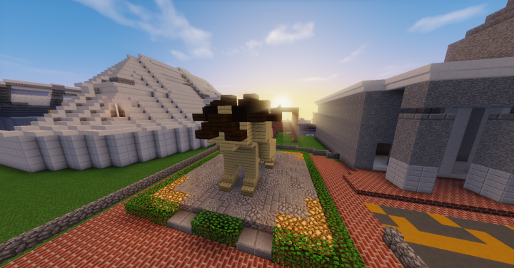 Pug Statue!!! Minecraft Map