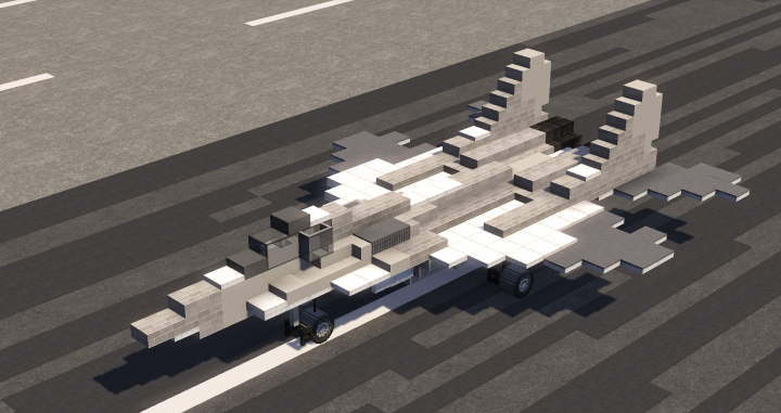 Mikoyan MIG - 29 Minecraft Map