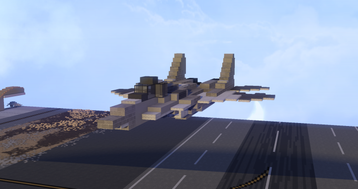Mikoyan MIG - 29 Minecraft Map