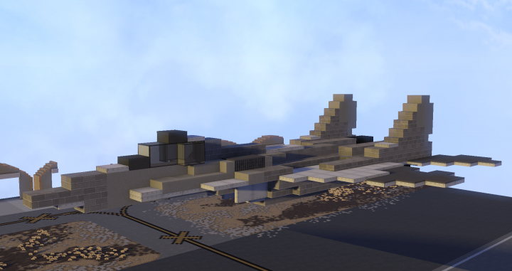 Mikoyan MIG - 29 Minecraft Map