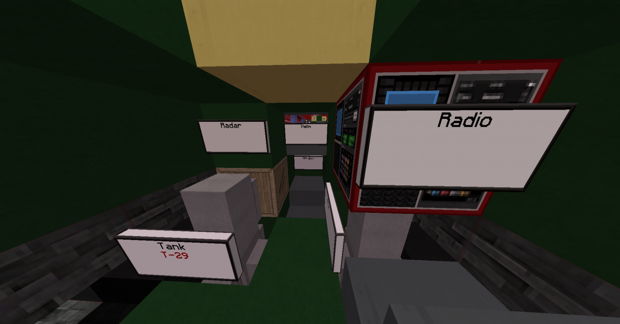 T-29 Tank concept-NBZ Build Minecraft Map