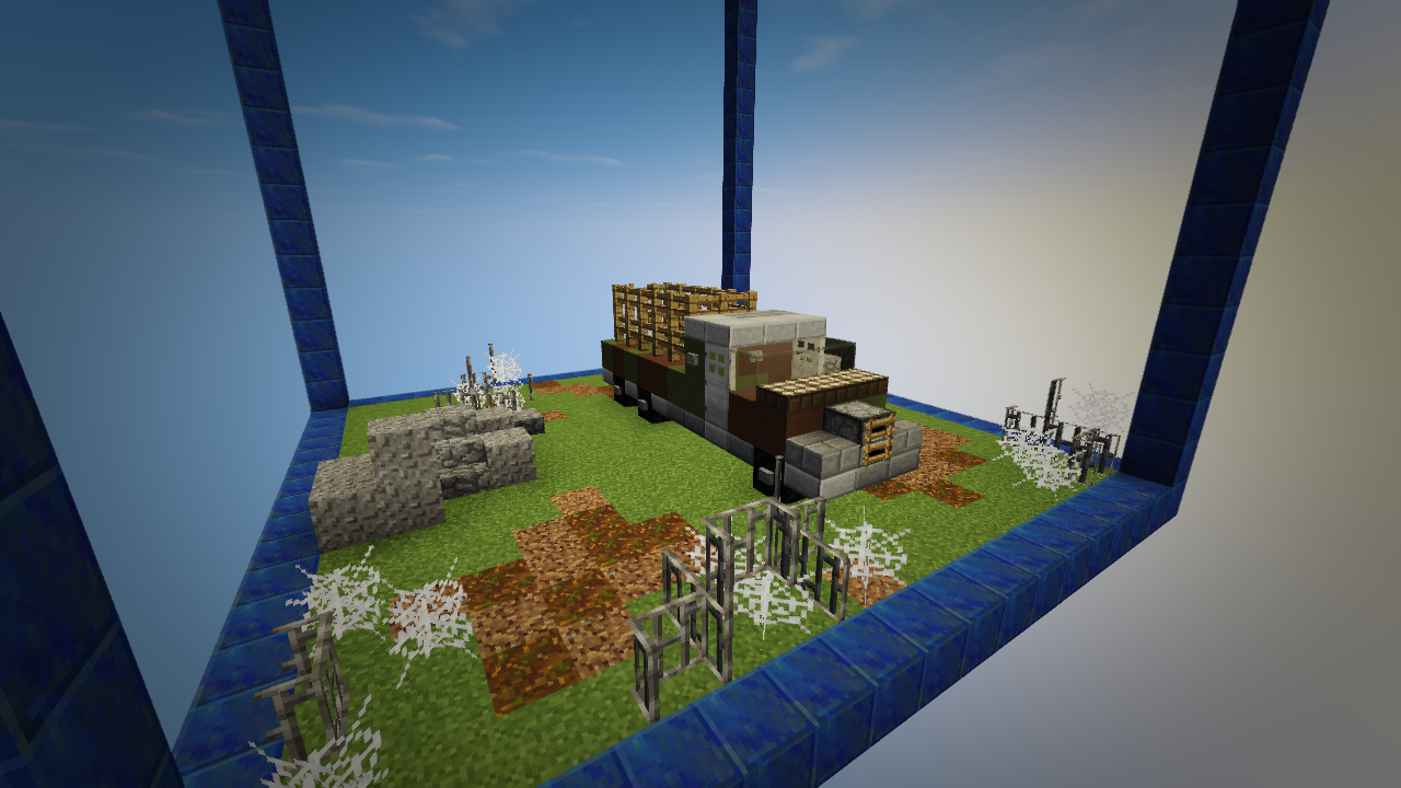 [FR] Camion De L' Armée [EN] Army Truck Minecraft Map
